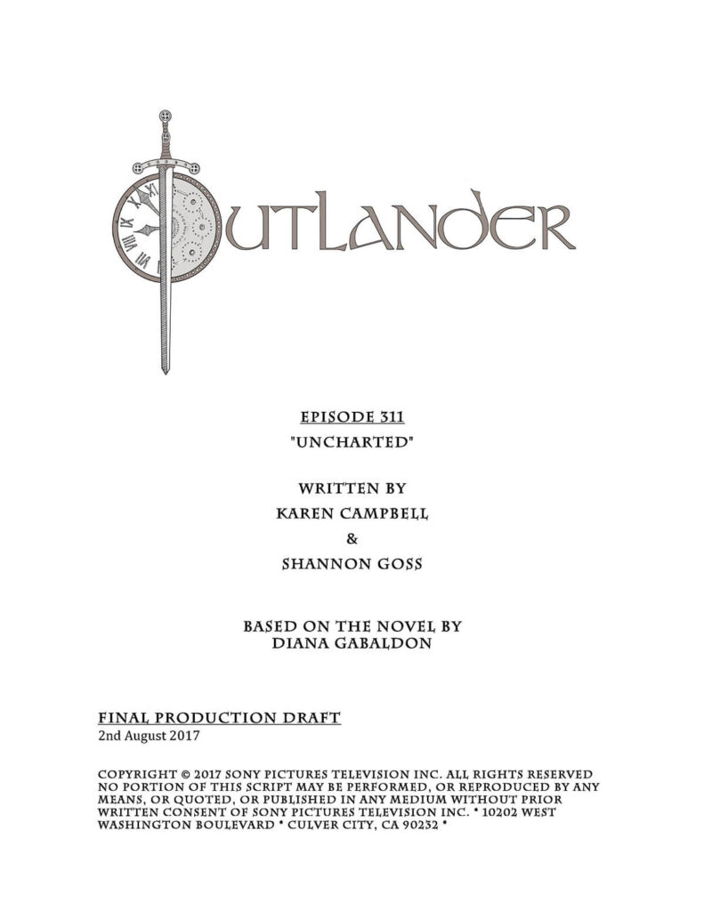 Script for 311 Uncharted – Outlander Watch
