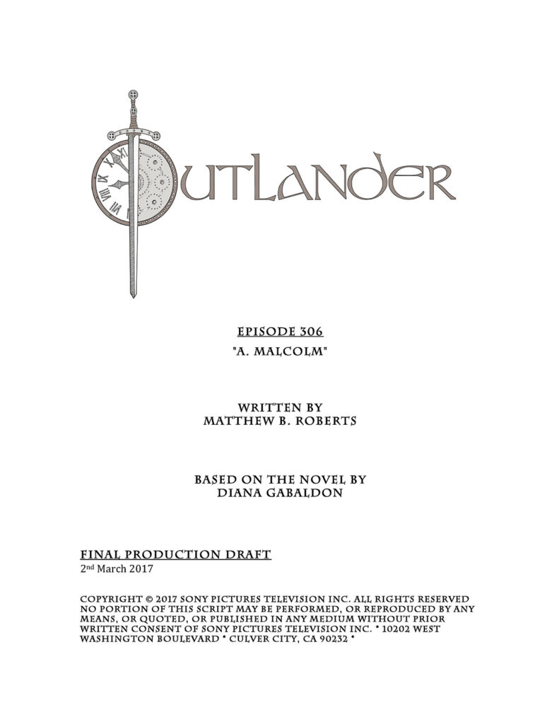 Script for 306 A. Malcolm – Outlander Watch